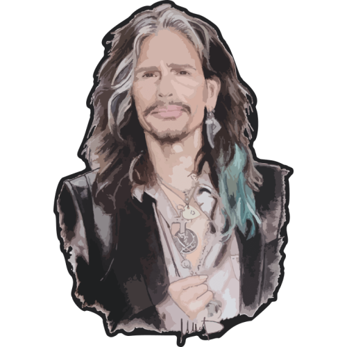 Sticker Aerosmith Steven Tyler 3 | MPA Déco