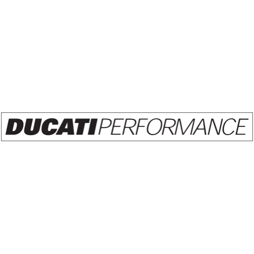 Sticker LOGO DUCATI Performance Blanc | MPA Déco