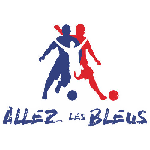Sticker Football Equipe de France Allez les Bleus Joueurs | MPA Déco