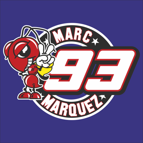 Sticker Marc Marquez 93 1 | MPA Déco
