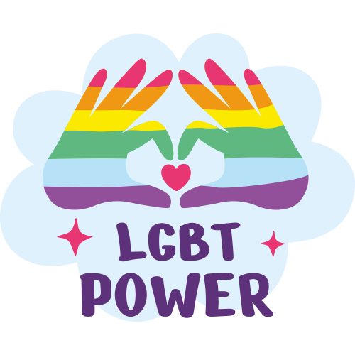 Sticker LGBT Power | MPA Déco