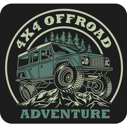 Sticker 4X4 Off Road Adventure 2 | MPA Déco