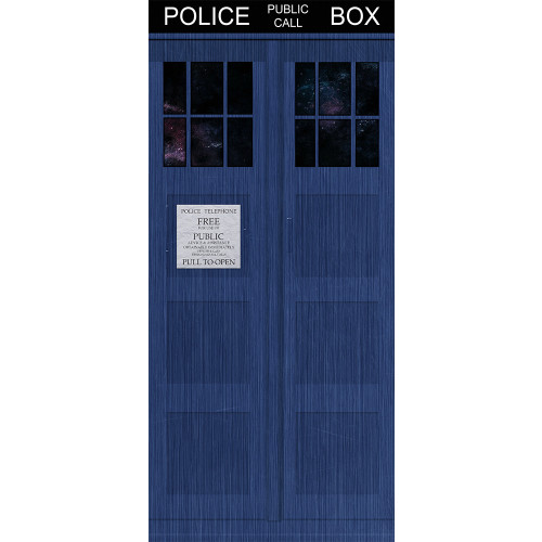 Sticker Porte Tardis Docteur Who | MPA Déco