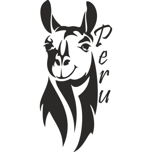 Sticker muraux Lama Pérou | MPA Déco