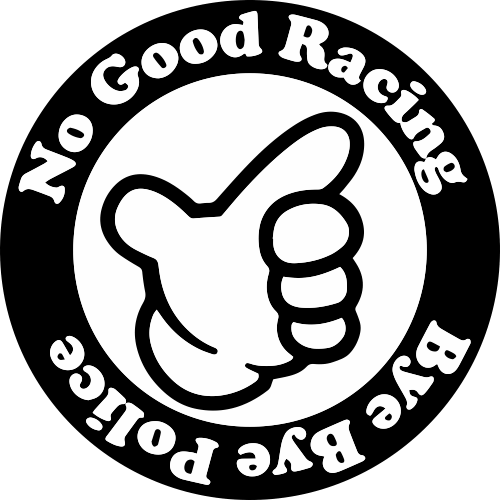 Sticker No Good Bye Bye Police | MPA Déco