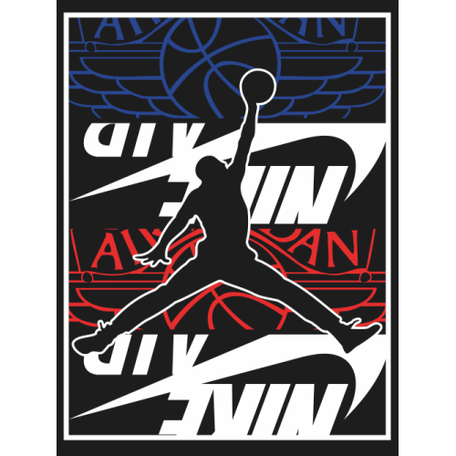 Sticker Nike Jordan 2 | MPA Déco