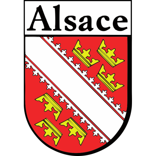 Sticker Blason Alsace | MPA Déco