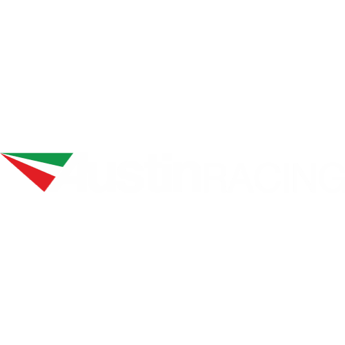 Sticker Logo Austin Racing Moto Blanc | MPA Déco