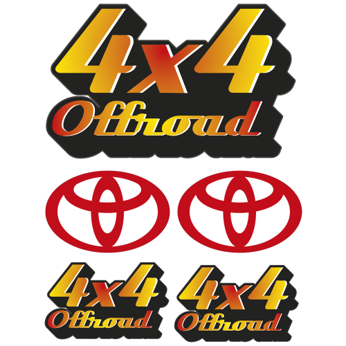 Kit Stickers Toyota | MPA Déco