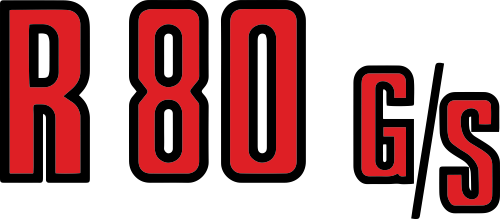 Sticker BMW R 80 GS Rouge - ref.d13712 | MPA Déco