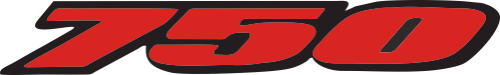 Sticker SUZUKI 750 logo - ref.d14212 | MPA Déco
