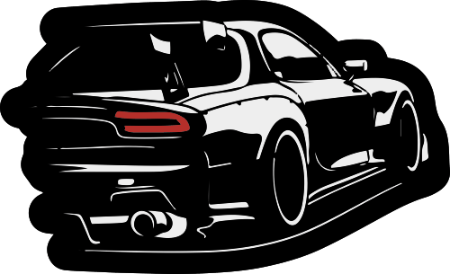 Sticker Mazda RX7 JDM 2 - ref.d20698 | MPA Déco