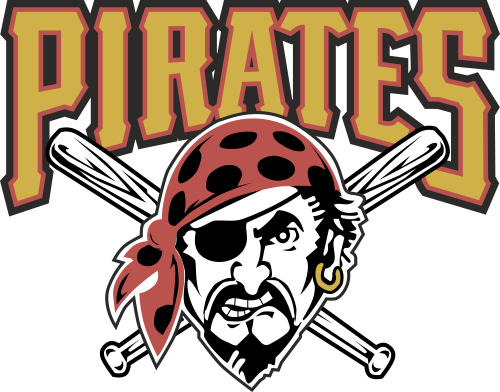 Sticker MLB Logo Pittsburgh Pirates (1997-2013) - ref.d22275 | MPA Déco