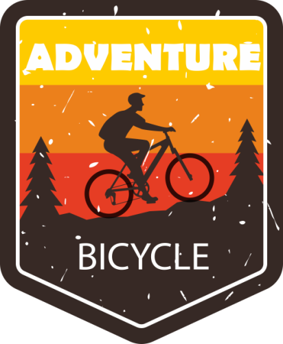 Sticker Adventure Bike - ref.d16242 | MPA Déco