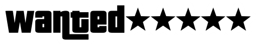Sticker Wanted 5 Étoiles 2 - ref.d19297 | MPA Déco