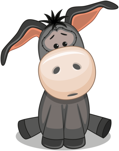 Sticker Mignon Ane - ref.d9684 | MPA Déco