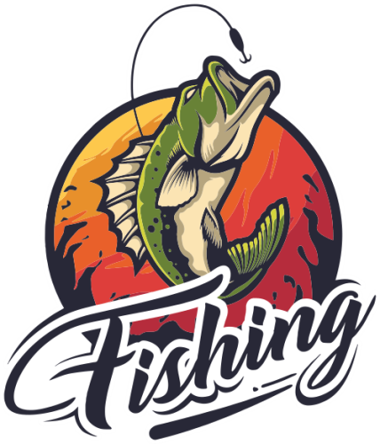 Sticker Pêche Fishing Big Bass Poisson - ref.d20167 | MPA Déco