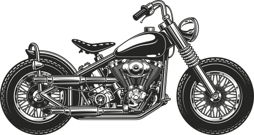 Sticker Chopper 3 - ref.d15904 | MPA Déco