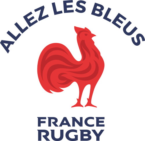 Sticker Rugby France Allez les Bleus - ref.d21644 | MPA Déco