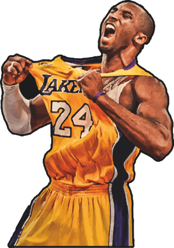 Sticker Basket Kobe Bryant - ref.d21082 | MPA Déco