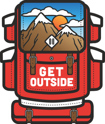 Sticker Sac de randonnée - ref.d20868 | MPA Déco