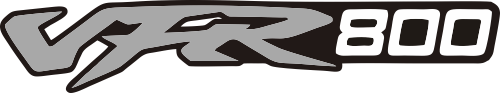 Sticker HONDA VFR 800 Blanc - ref.d13925 | MPA Déco