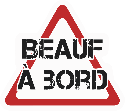 Sticker Beauf à Bord - ref.d19434 | MPA Déco
