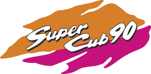 Sticker Honda Moto Super Cub 90 - ref.d8930 | MPA Déco