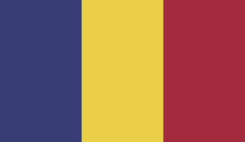 Autocollant Drapeau Chad - ref.d9847 | MPA Déco