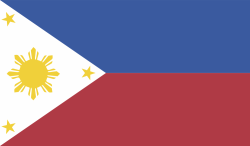 Autocollant Drapeau Philippines - ref.d9940 | MPA Déco