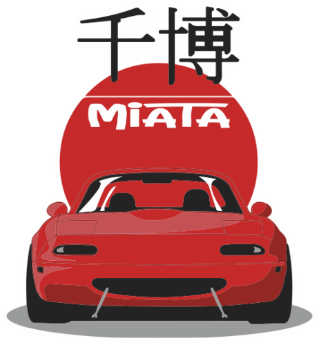 Sticker Mazda MX-5 Miata JDM - ref.d20688 | MPA Déco