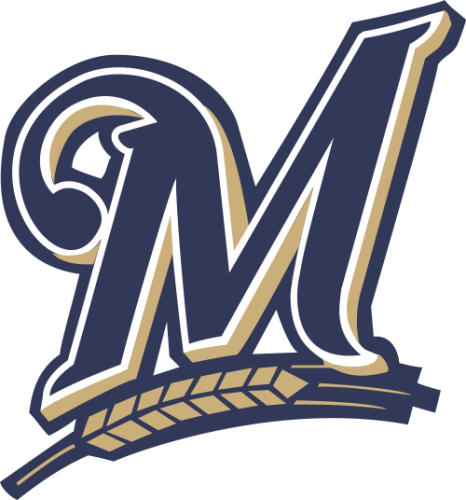 Sticker MLB Logo Milwaukee Brewers (2018-2019) - ref.d22242 | MPA Déco