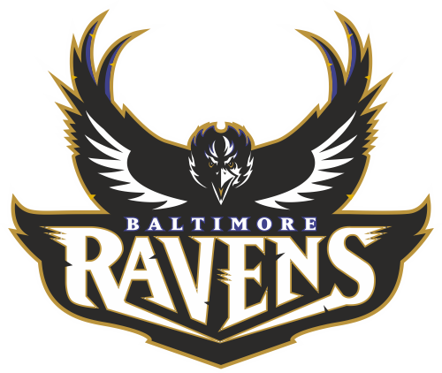 Stickers NFL Logo Baltimore Ravens 3 - ref.d22067 | MPA Déco