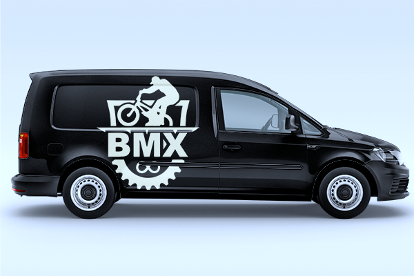Sticker Van Life BMX - ref.d16246 | MPA Déco